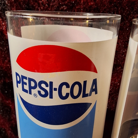 Pepsi | Dining | Vintage Pepsi Glasses | Poshmark